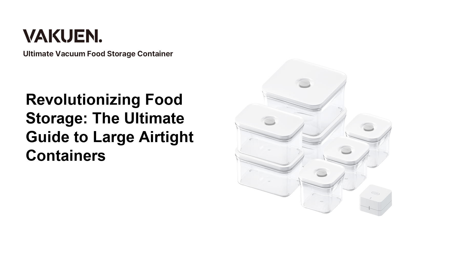 Revolutionizing Food Storage: The Ultimate Guide to Large Airtight ...